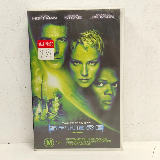SPHERE (1997) - Big Box VHS Tape - PAL - Ex Rental $25.00 - PicClick AU