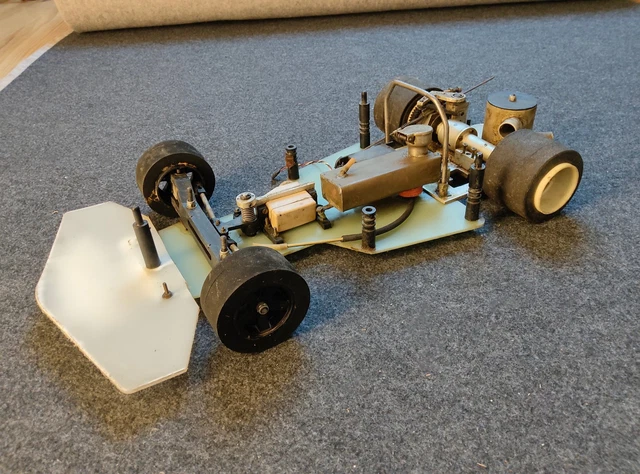 RARE VINTAGE ANTIQUE RC Model Radio 1:8 Car £87.16 - PicClick UK