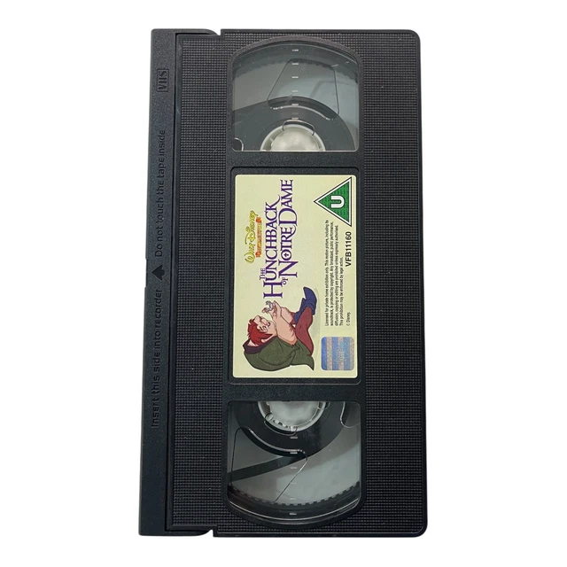 DISNEY HUNCHBACK OF Notre Dame VHS Classics Vintage 1996 Universal ...