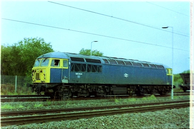 35MM RAILWAY COLOUR Negative Class 56 004 at Chatterley Whitfield Open ...