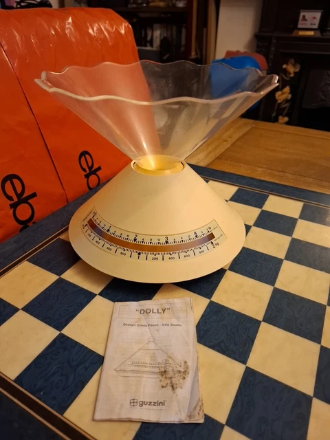 VINTAGE 1980S KITCHEN Scales Guzzini Dolly Italian Designer Ennio ...