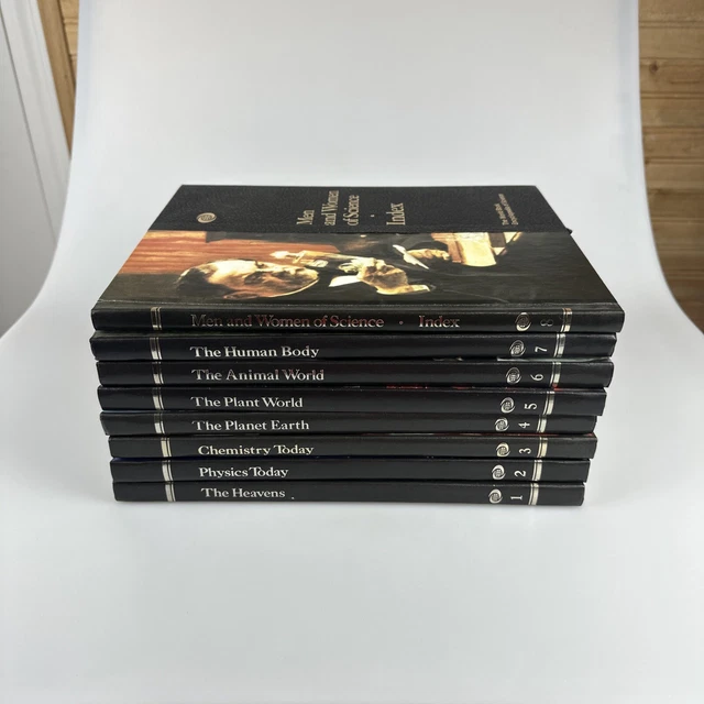 THE WORLD BOOK Encyclopedia of Science Complete 8 Volume Set HC 1991 ...