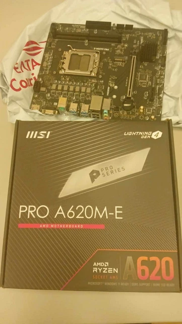 MSI PRO A620M-E ProSeries AMD AM5 DDR5 mATX Motherboard BENT PINS £30.94 - PicClick UK