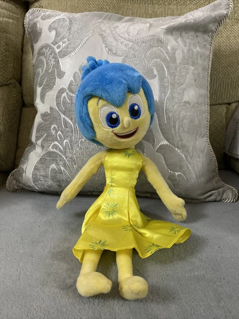 TOMY DISNEY PIXAR Inside Out Talking Joy 14” Soft Toy Plush Doll ...