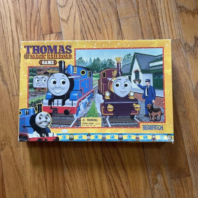 THOMAS AND THE Magic Railroad Game Briarpatch 2000 Complete Trains ...