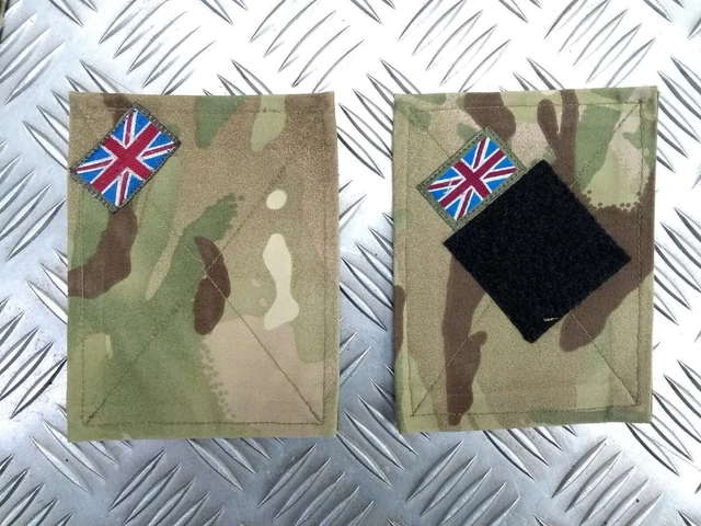 MTP CAMO BLANKING Patch Panels Union Jack flag & Hook & Loop Panel British Army £10.99 - PicClick UK