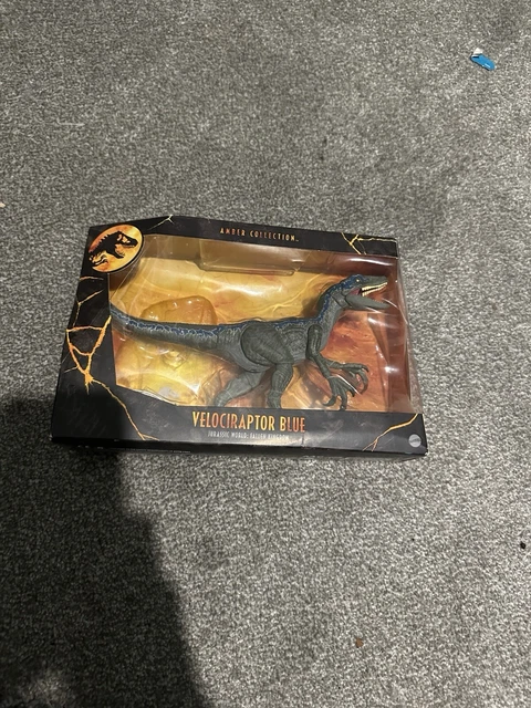MATTEL JURASSIC WORLD Toys Amber Collection Blue £115.00 - PicClick UK