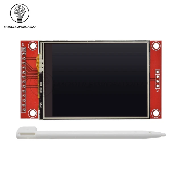 2.4-INCH TFT TOUCH Display Module Serial Port SPI 240X320 ILI9341 ...