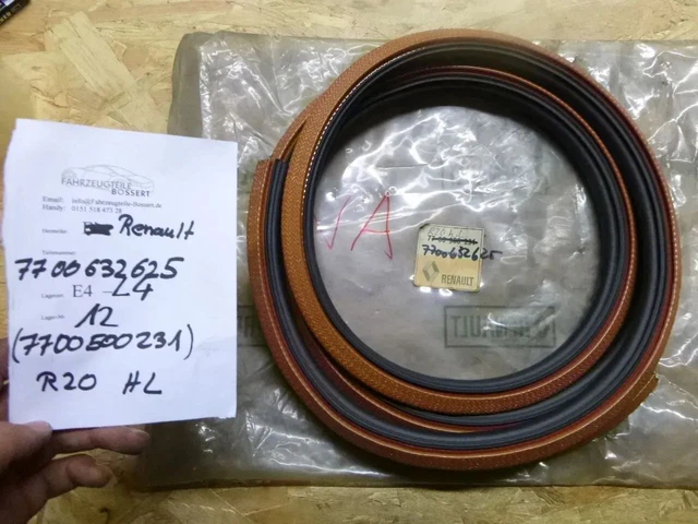 RENAULT R20 20 joint de porte joint arrière gauche sealing door rear ...