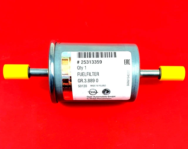ORIGINAL OPEL KRAFTSTOFFFILTER Benzin Astra G, Vectra, Corsa, Zafira ...