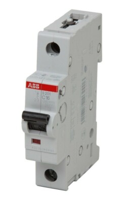 ABB S201-C16 LS-SCHALTER C16 / 6kA Sicherung Leitungsschutzschalter 16A EUR 7,49 - PicClick DE
