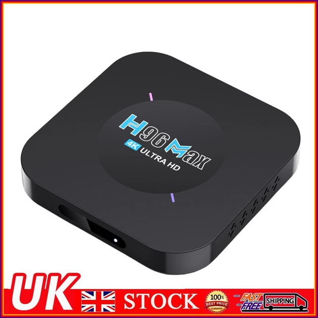 H96MAX ANDROID BOX 2.4G WiFi 4K Ultra HD Media Player 1GB 2GB RAM (2GB ...