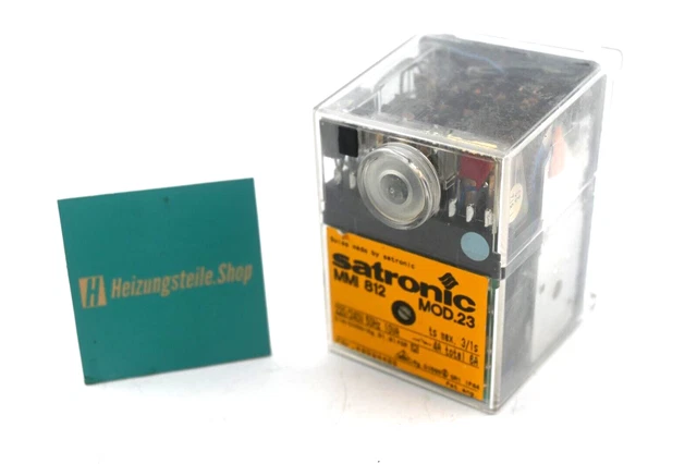 SATRONIC MMI 812 Mod 23 Feuerungsautomat Gasfeuerungsautomat ...