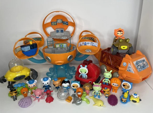 OCTONAUTS TOYS FIGURES Bundle Octopod Creatures Gup D G M X Playset EUR ...