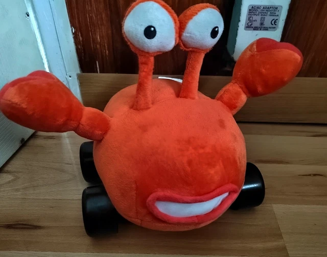 DISNEY STORE JUNGLE Junction Red Taxi Crab Animal Plush Soft Toy Figure ...