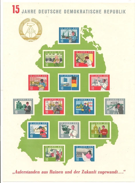 DDR BLOCK 19 Ungebraucht ohne Gummi EUR 3,01 - PicClick DE