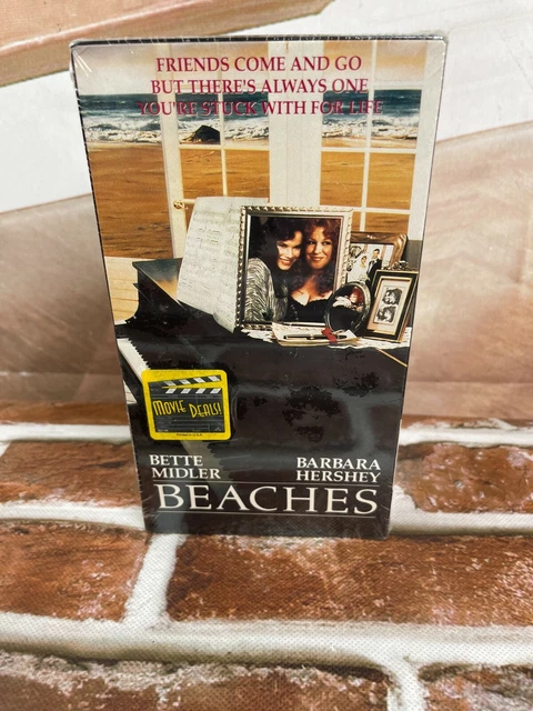 BEACHES VHS VCR Video Tape Used Movie Bette Midler Barbara Hershey £8. ...