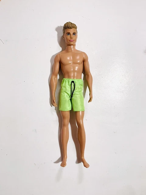 Mattel 2019 Barbie Beach Ken Doll Water Play W Green Swimming Trunks Eur 908 Picclick Fr
