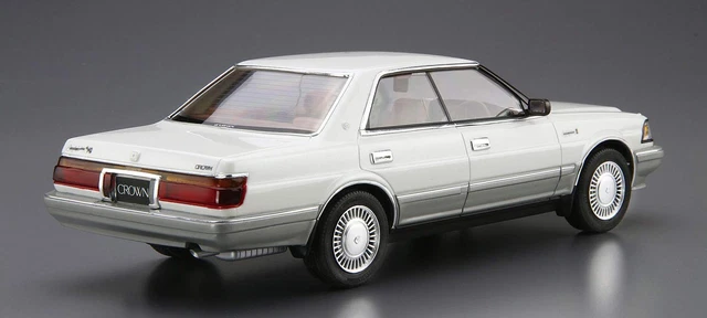 AOSHIMA 1/24 THE Model Car Series No.87 Toyota UZS131 Crown Royal ...
