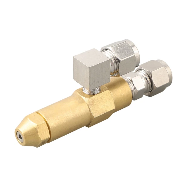 WASTE OIL BURNER Nozzle with Fine Mist Spray and Adjustable Air Flow ...