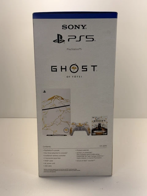 PLAYSTATION 5 CONSOLE Ghost of Yotei Gold Limited Disk Edition Bundle ...