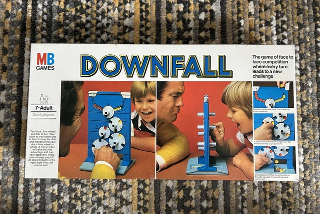 VINTAGE MB GAMES Downfall 1970s Long Box Edition Board Game 1977 £22.99 ...