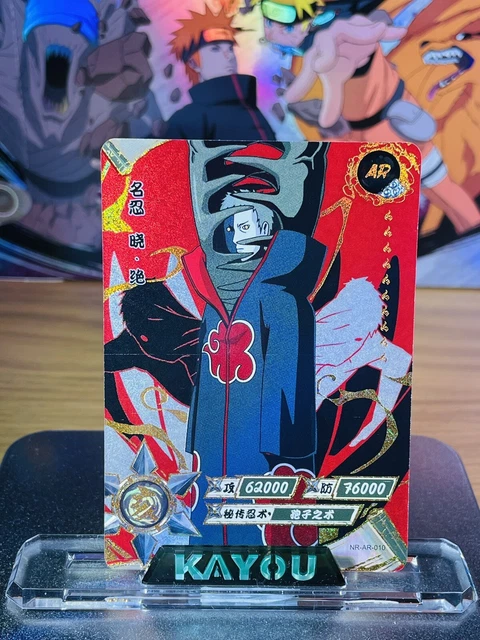 ZETSU AR 010 Naruto Kayou Official TCG CCG Anime Card Rare Hit NM $8.95 ...