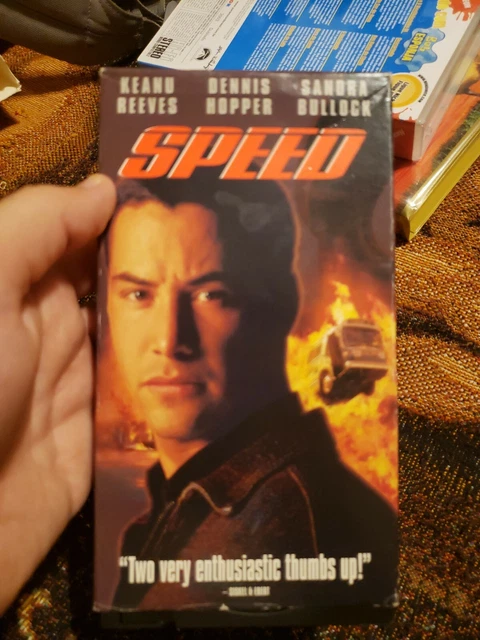 SPEED VHS VCR Video Tape Movie Keanu Reeves, Sandra Bullock Used £5.54 ...