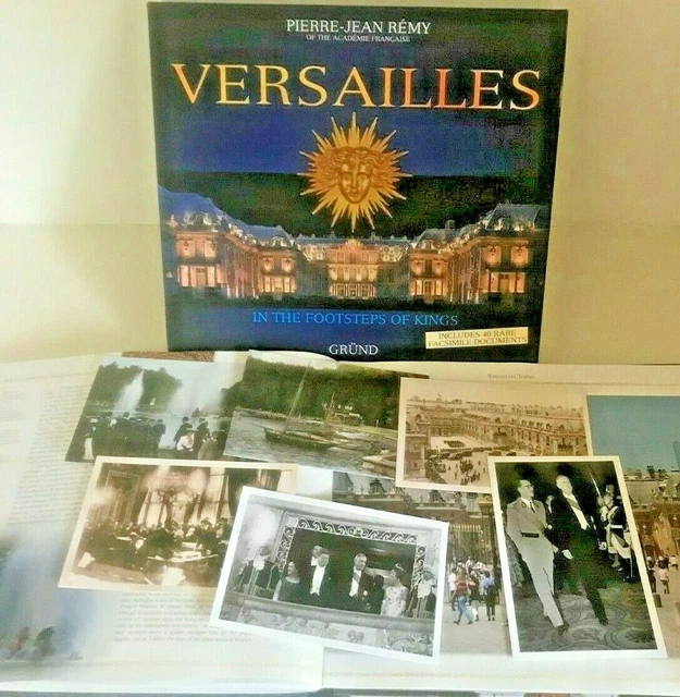 BOOK OF VERSAILLES "The Footsteps of Kings" by Pierre-Jean Remy ...