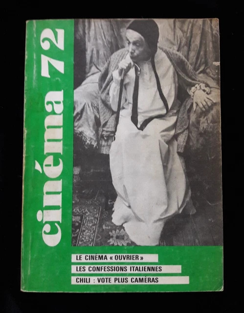CINEMA N°164 03/1972 Cinema Ouvrier Confessions Italiennes Cinema/Photo ...