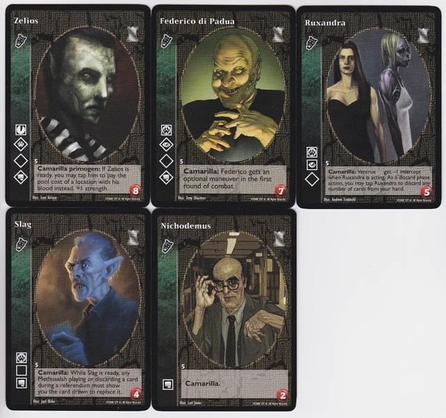 NOSFERATU CRYPT G5 Vampires V:TES VTES Vampire CCG EUR 3,25 - PicClick FR