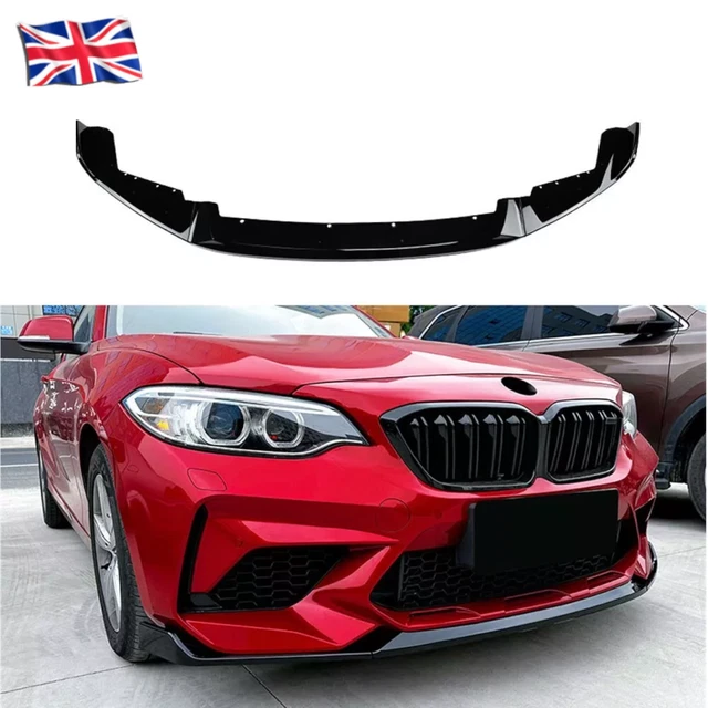 FOR BMW F87 M2 2 Series Front Splitter M Performance Valance Lip ...