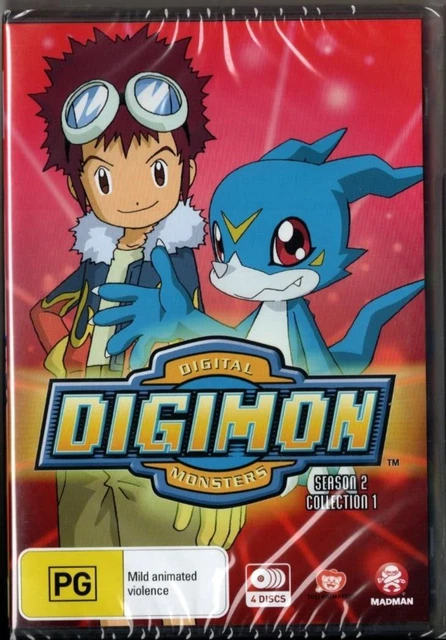 DIGIMON - DIGITAL Monsters 2 : Season 2 : Collection 1 : Eps 1-25 (DVD ...