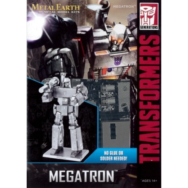 TRANSFORMERS MEGATRON METAL Earth maquette 3D métal EUR 9,90 - PicClick FR