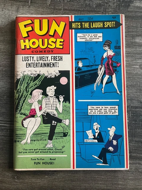 FUN HOUSE-HUMORAMA-JULY 1969-BILL Ward-MINT-Dan DeCarlo-Wolverton-Betty ...