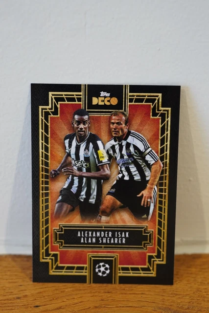 TOPPS DECO 2023/24 - Newcastle Base Cards Wilson/Tripper/Tonali/Isak £1 ...