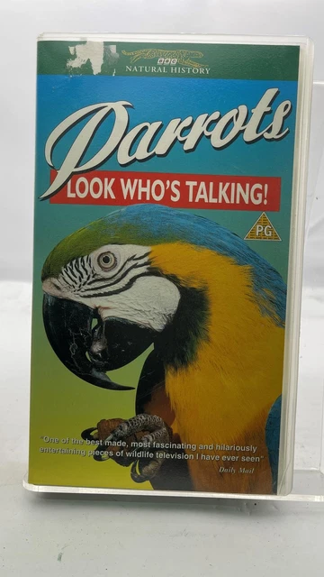 BBC NATURAL HISTORY Parrots Look Who's Talking VHS Video Tape £19.99 ...