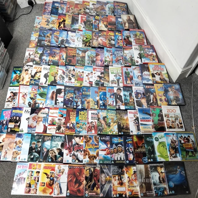 X132 KIDS FAMILY Films Animated Cartoon PG U 12 DVD Bundle Lot ...