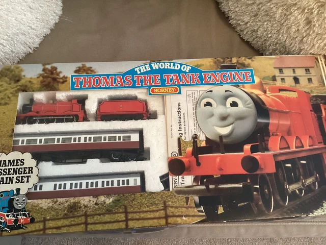 JAMES THOMAS THE tank engine hornby trainset, extra locomotive and ...