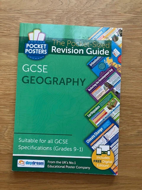 POCKET POSTERS THE Pocket Sized Revision Guide GCSE Geography £2.99 - PicClick UK