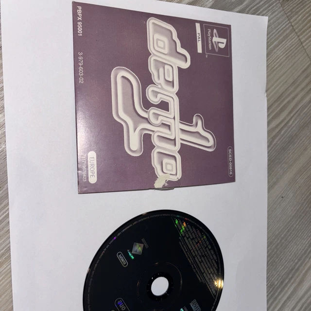 PS1 - LAUNCH Era Demo Disc 1 & Original Card Inlay Cover Europe PBPX ...