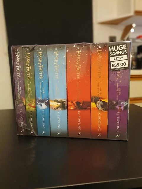 HARRY POTTER BOX Set Complete Collection set J.K. Rowling Books bundle ...