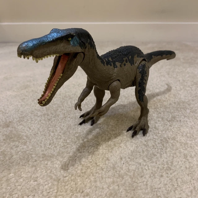 JURASSIC WORLD BARYONYX Roarivores Dinosaur Toy Action Figure Sound ...