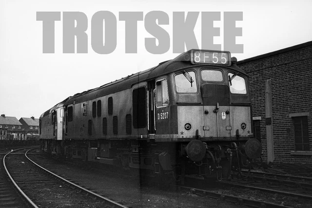 35MM NEGATIVE BR British Railways Diesel Loco Class 25 D5207 c1968 £3.79 - PicClick UK