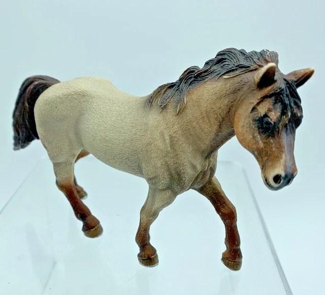 SCHLEICH QUARTER HORSE Stallion Figure 2008 Retired 13650 £19.08 ...