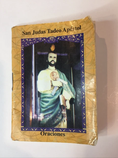 SAINT JUDE PRAYER Booklet Spanish Lost Causes Novena Devotional Holy ...