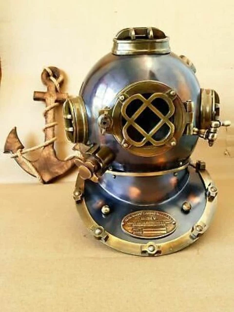 SCA FONCÉ 18 " Pouce Plongée Marine Maritime Américain NAVY Mark Divers ...