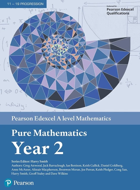 PEARSON EDEXCEL A level Mathematics Pure Mathematics Year 2 Textbook ...