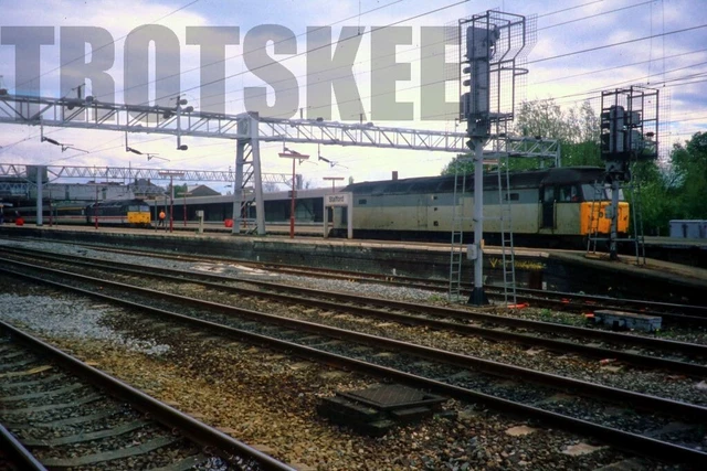 35MM SLIDE BR British Rail Diesel Loco Class 47 47193/851 1998 Stafford ...