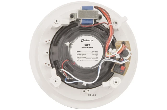 ADASTRA CC6V, QUICK Fit Recessed Ceiling Speaker,952.153UK £47.64 ... ADASTRA CC6V, QUICK Fit Recessed Ceiling Speaker,952.153UK £47.64 ...